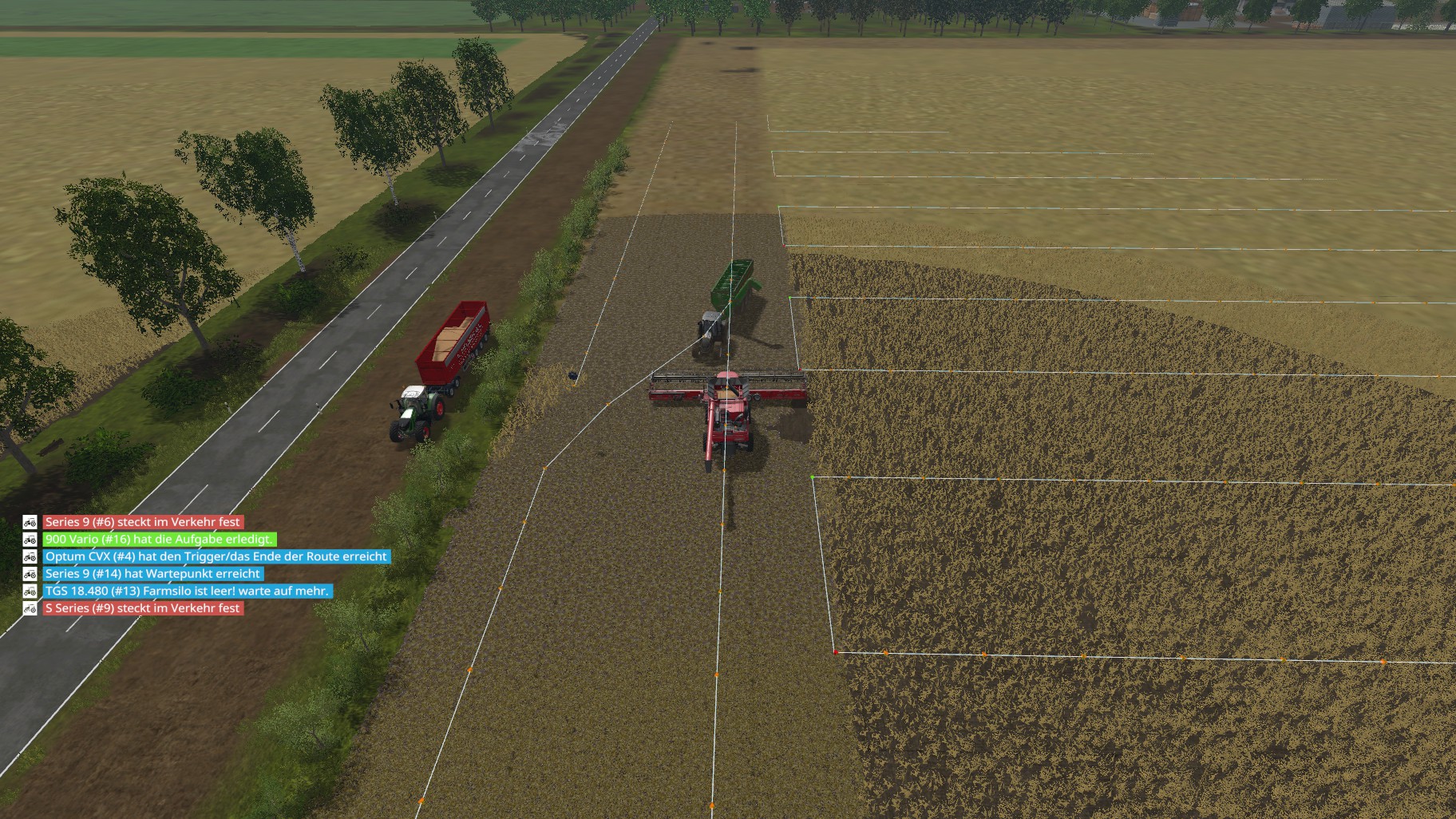 Many bad mode2 handlings, accidents with combines/overloaders · Issue #2649 · Courseplay ...