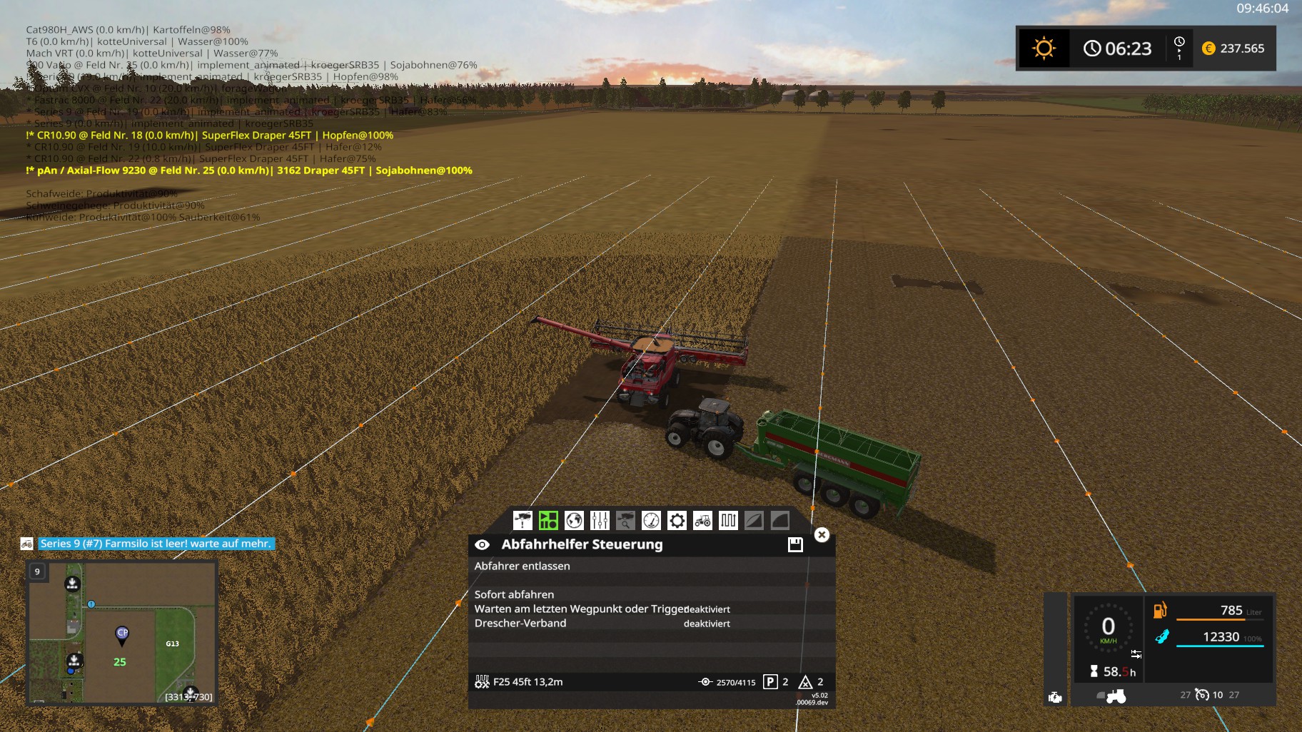 Many bad mode2 handlings, accidents with combines/overloaders · Issue #2649 · Courseplay ...