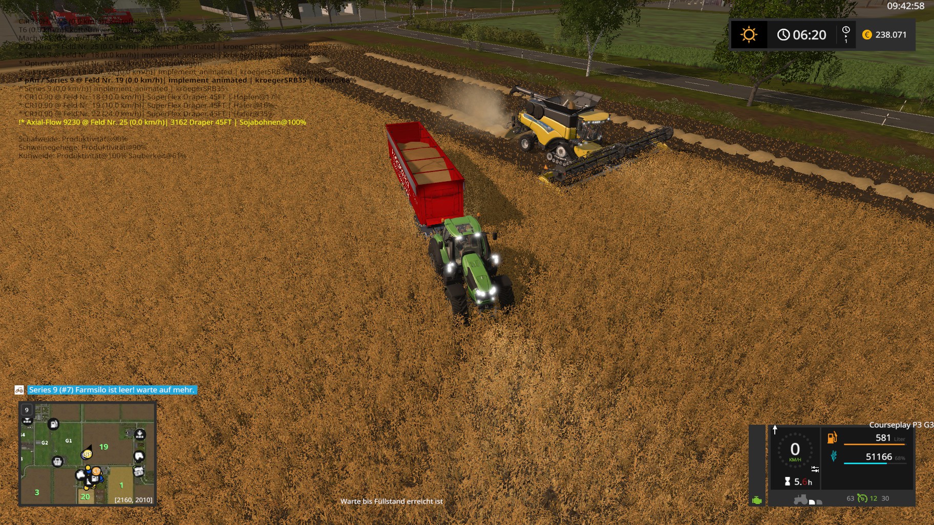 Many bad mode2 handlings, accidents with combines/overloaders · Issue #2649 · Courseplay ...