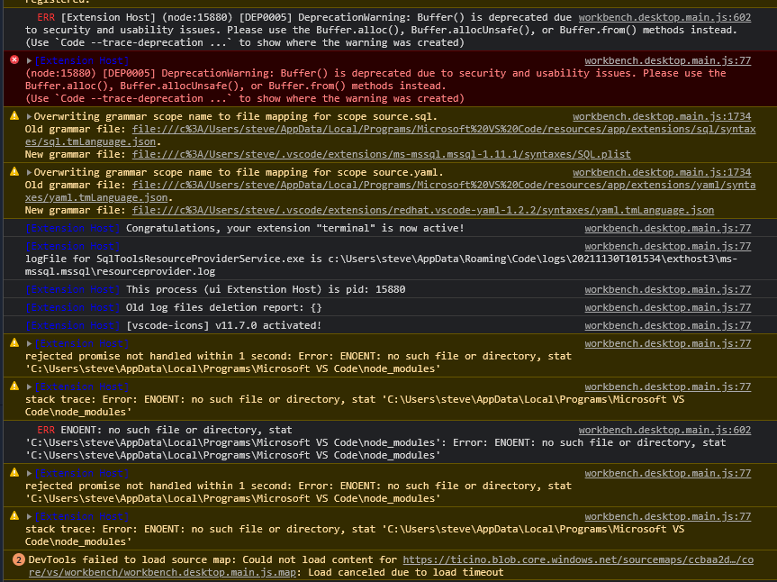 Terminal tab is blank on Windows 10 · Issue #138169 · microsoft/vscode ...