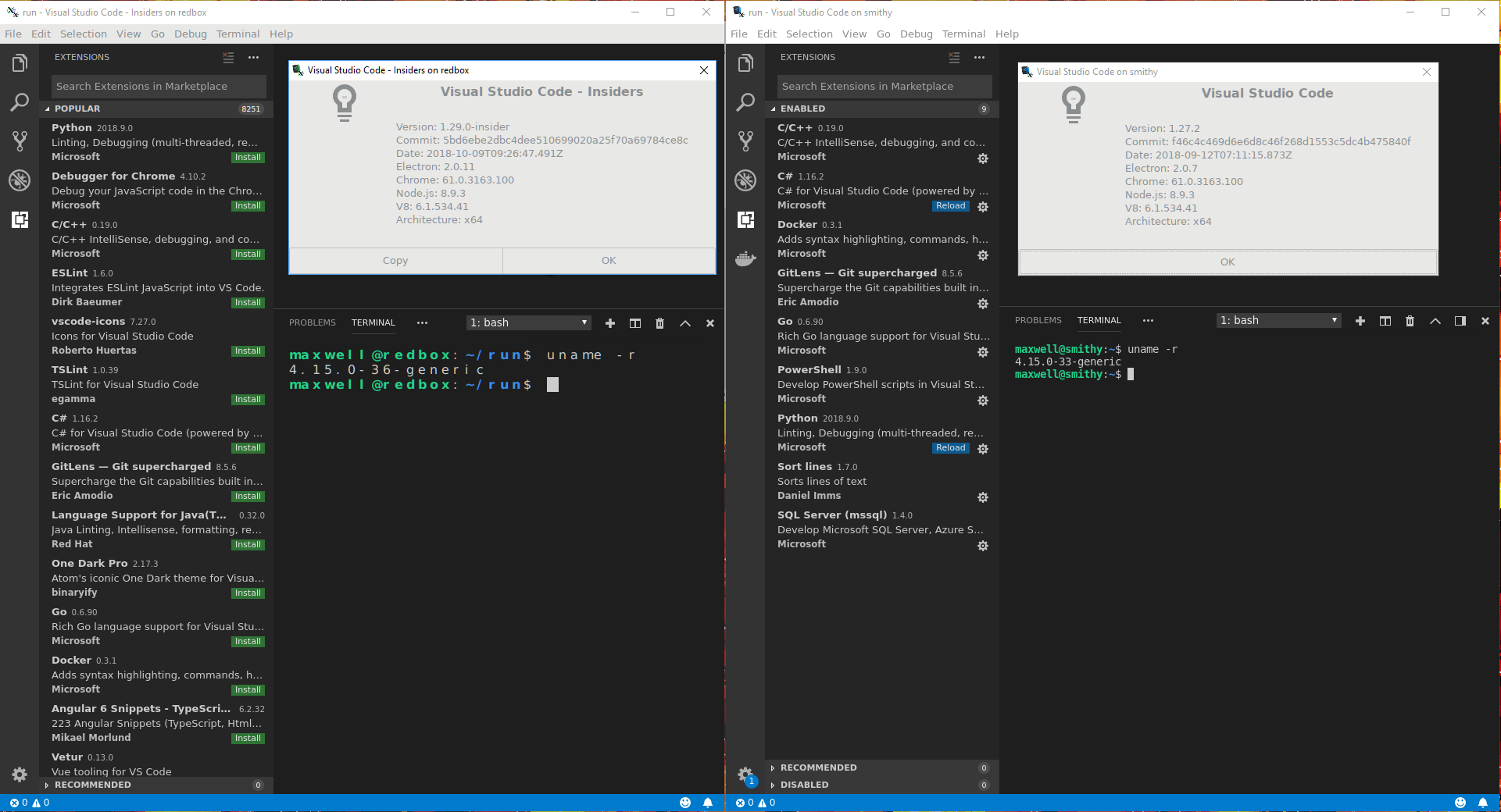 Font rendering/scaling issue in Linux, integrated terminal · Issue #60409 · microsoft/vscode ...