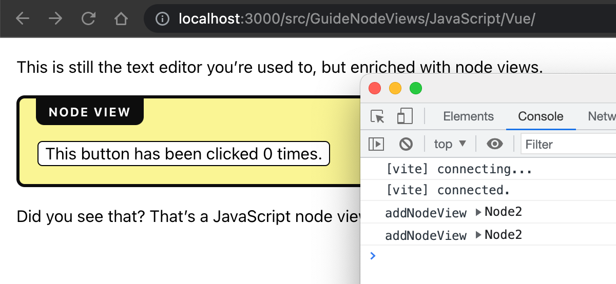 NodeViewRenderer called twice · Issue #2763 · ueberdosis/tiptap · GitHub