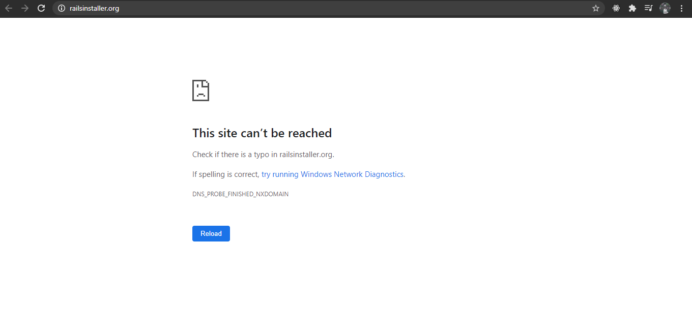 The website does not work · Issue #116 · railsinstaller/railsinstaller-windows · GitHub