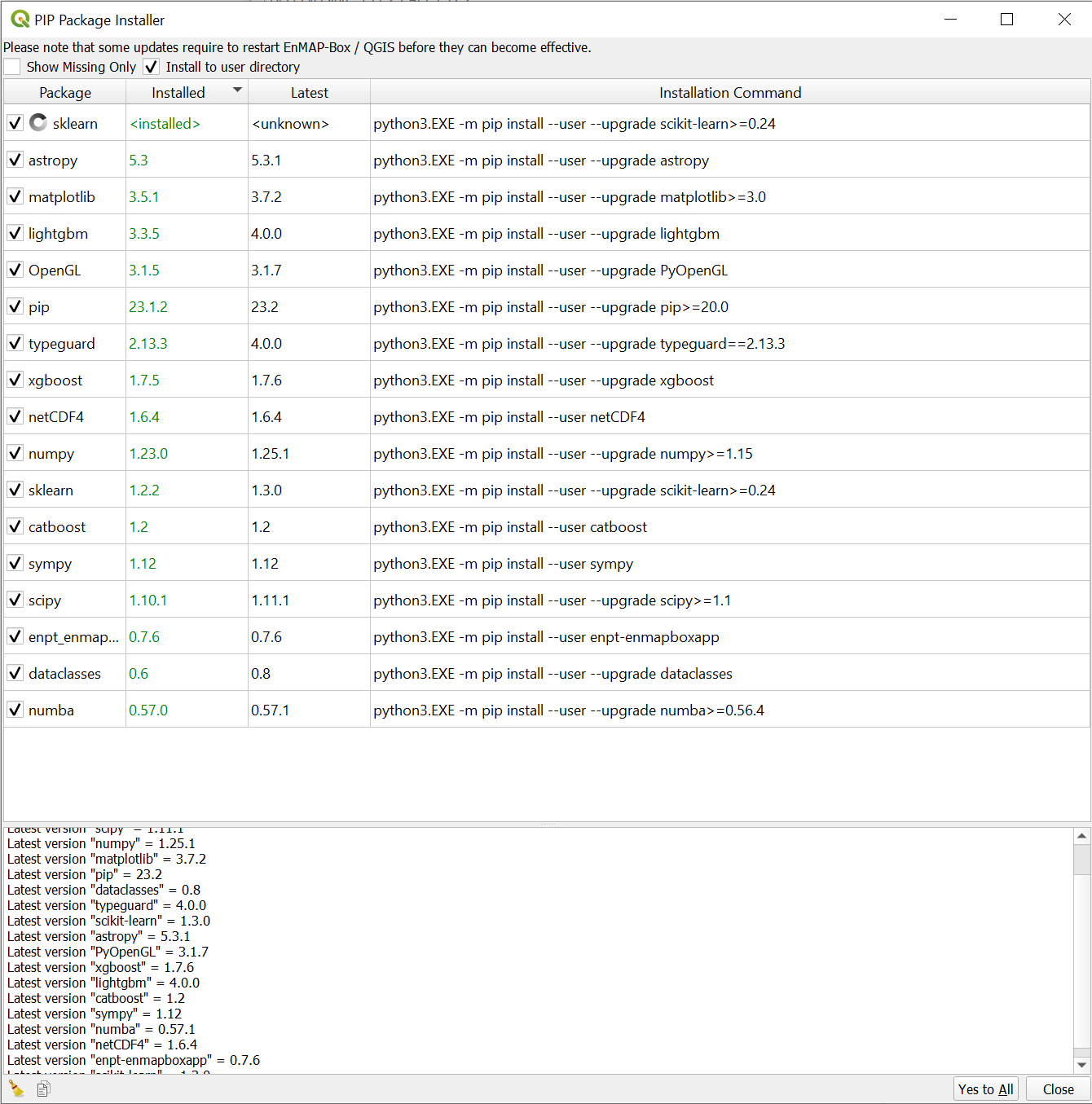 PRISMA L1 import failing to use h5py · Issue #545 · EnMAP-Box/enmap-box · GitHub