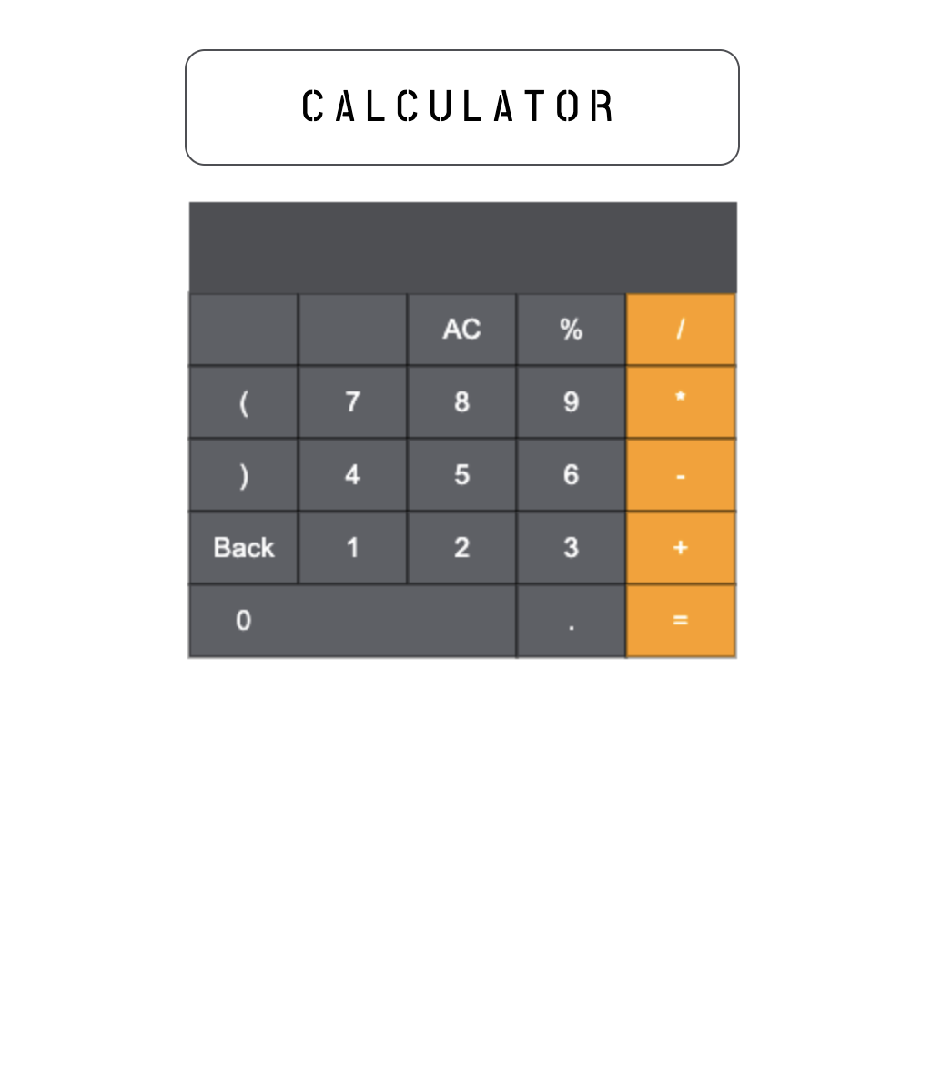 GitHub - nethra-viswanathan/canvasCalculator: A calculator application built solely on Canvas API