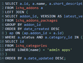[Enhancement] Add indentation to pretty printed SQL · Issue #1622 ...