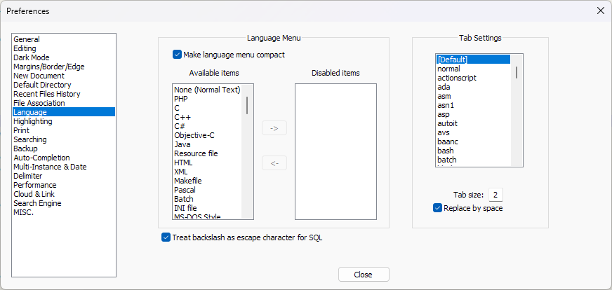 Doesn't seem to work with Notepad++ 8.5.2 · Issue #48 · editorconfig/editorconfig-notepad-plus ...