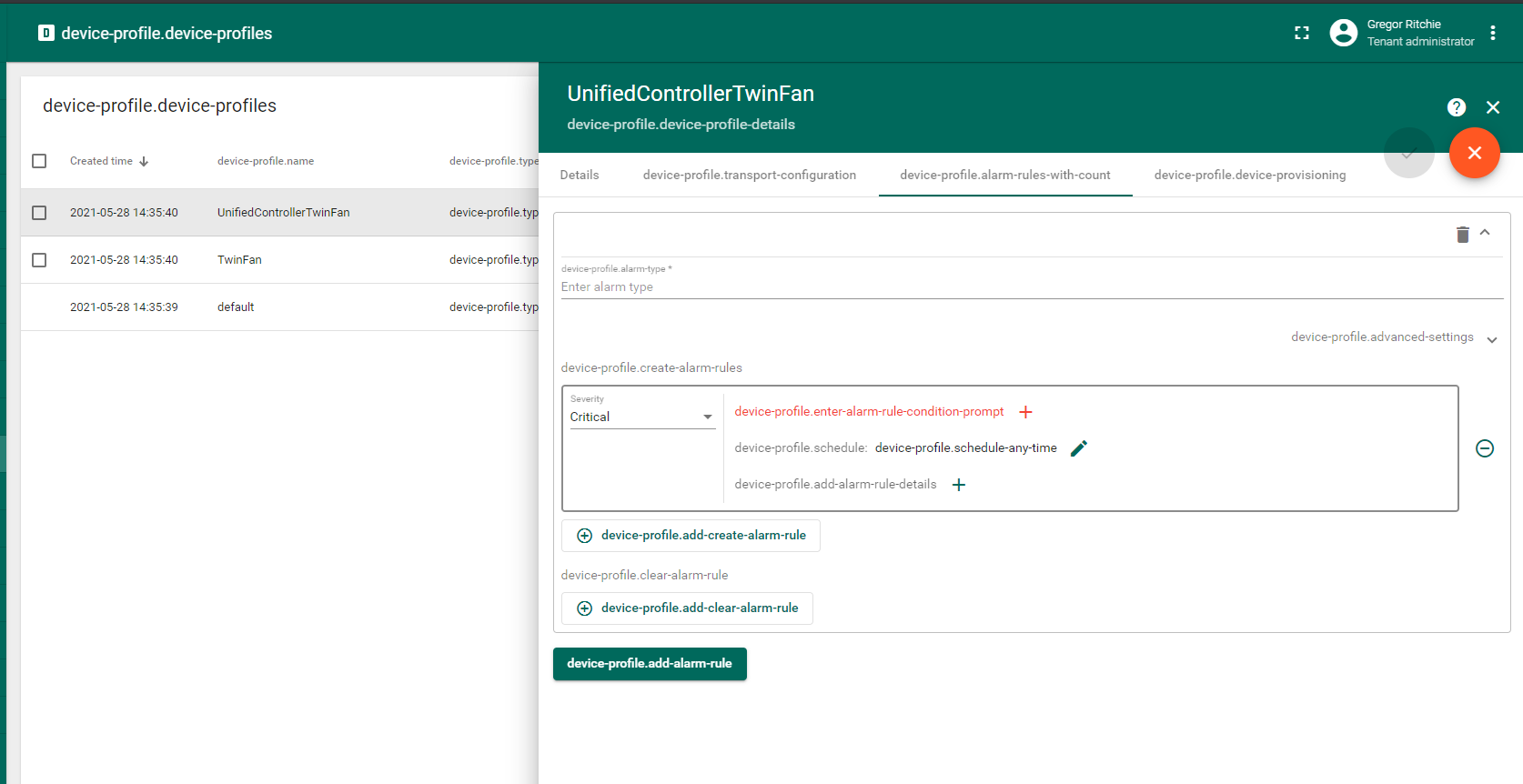 [Bug] UI not showing labels (Device Profiles and API Usage tabs) · Issue #4653 · thingsboard ...