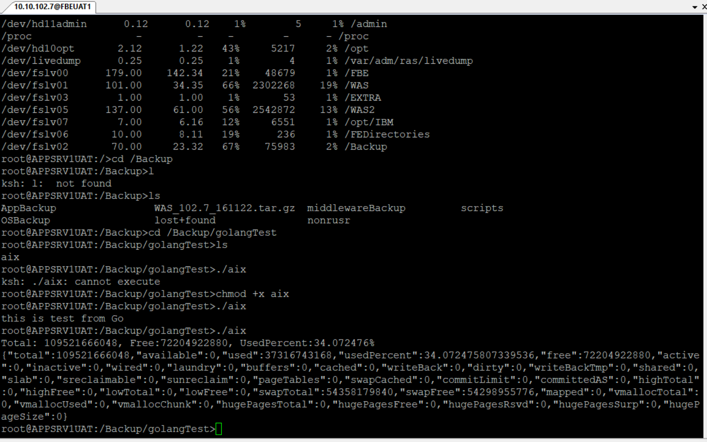 AIX Support Coming? · Issue #1490 · shirou/gopsutil · GitHub