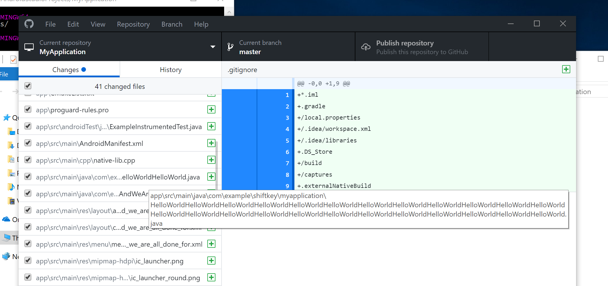 Write EOF error when comitting · Issue #2041 · desktop/desktop · GitHub