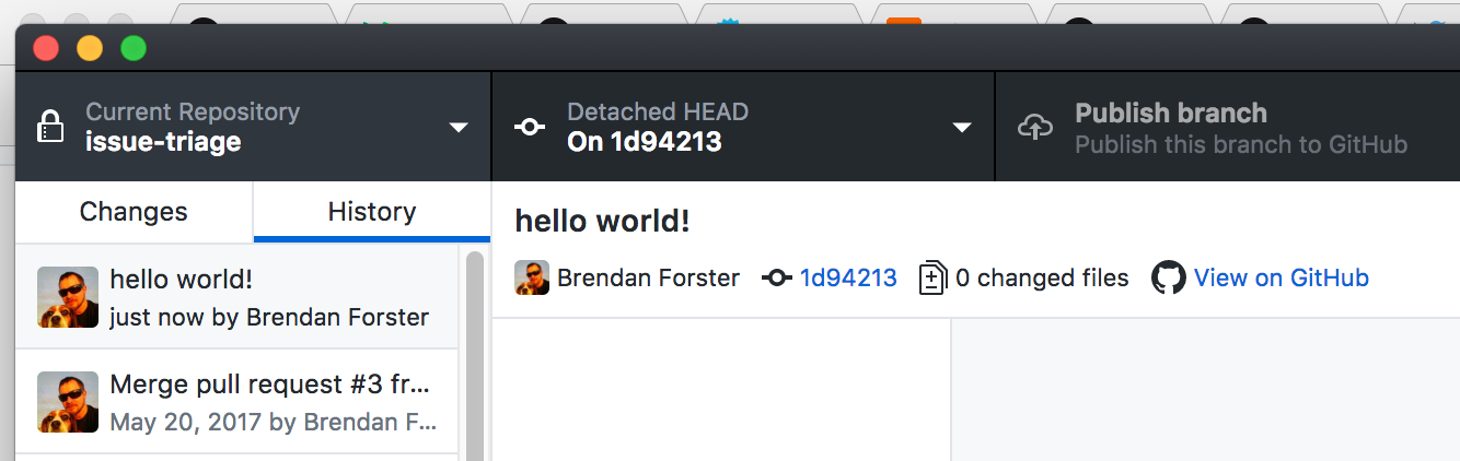 Commits Off Detached Head Should Not Be Linkable · Issue 1478 · Desktopdesktop · Github 