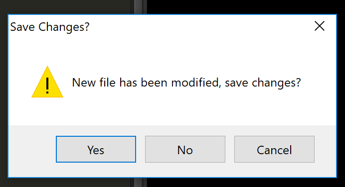 swap buttons in 'remove repository' and 'discard changes' dialog on ...