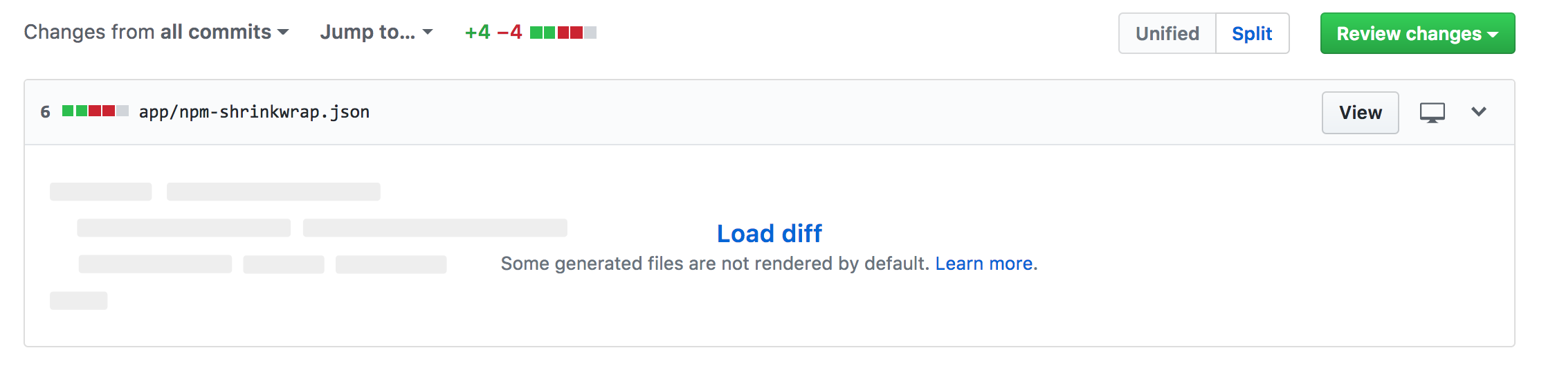 introduce some soft limits around diff rendering · Issue #2596 · desktop/desktop · GitHub