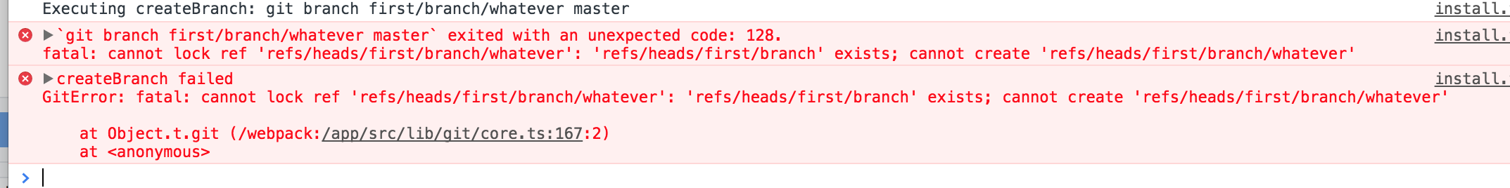 Creating branch can fail silently · Issue #5997 · desktop/desktop · GitHub