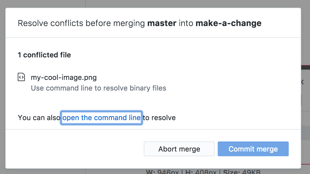 Commit Merge After Conflicts Includes Commented Lines In Commit Message · Issue 6134