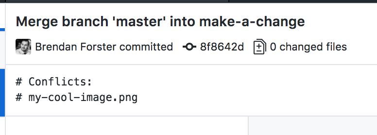 "Commit merge" after conflicts includes commented lines in commit message · Issue #6134 ...