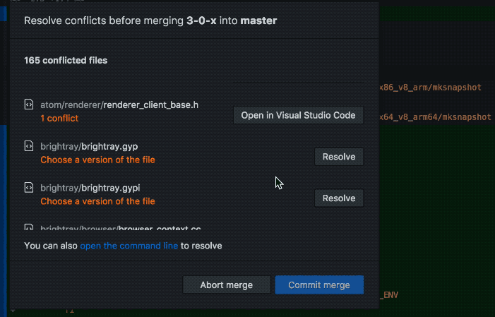 display manual conflict resolution options in app · Issue #6062 ...