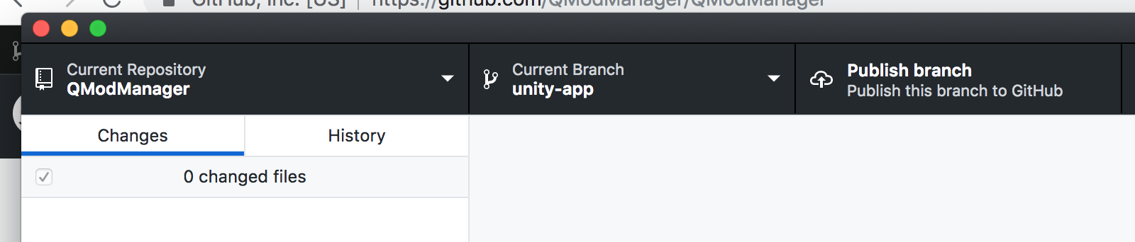 Pushing to a branch over SSH from code detaches local branch from origin in GitHub Desktop ...