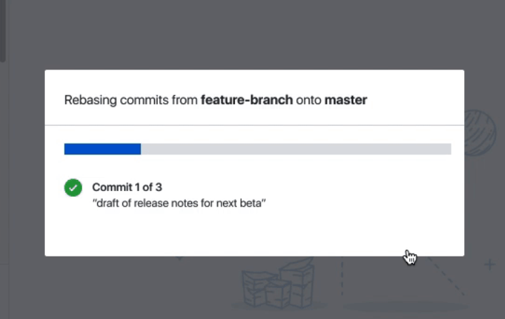 [rebase] show progress of an in-flight rebase · Issue #6962 · desktop/desktop · GitHub