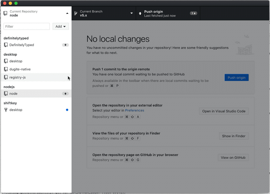 showOpenDialog should be bound to a given BrowserWindow · Issue #7636 · desktop/desktop · GitHub