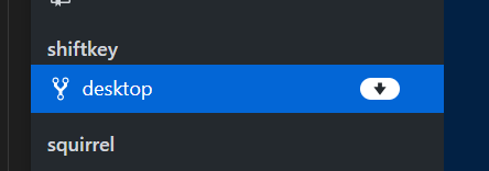 "changed files" indicator in repository list can be hidden with keyboard focus · Issue #7651 ...