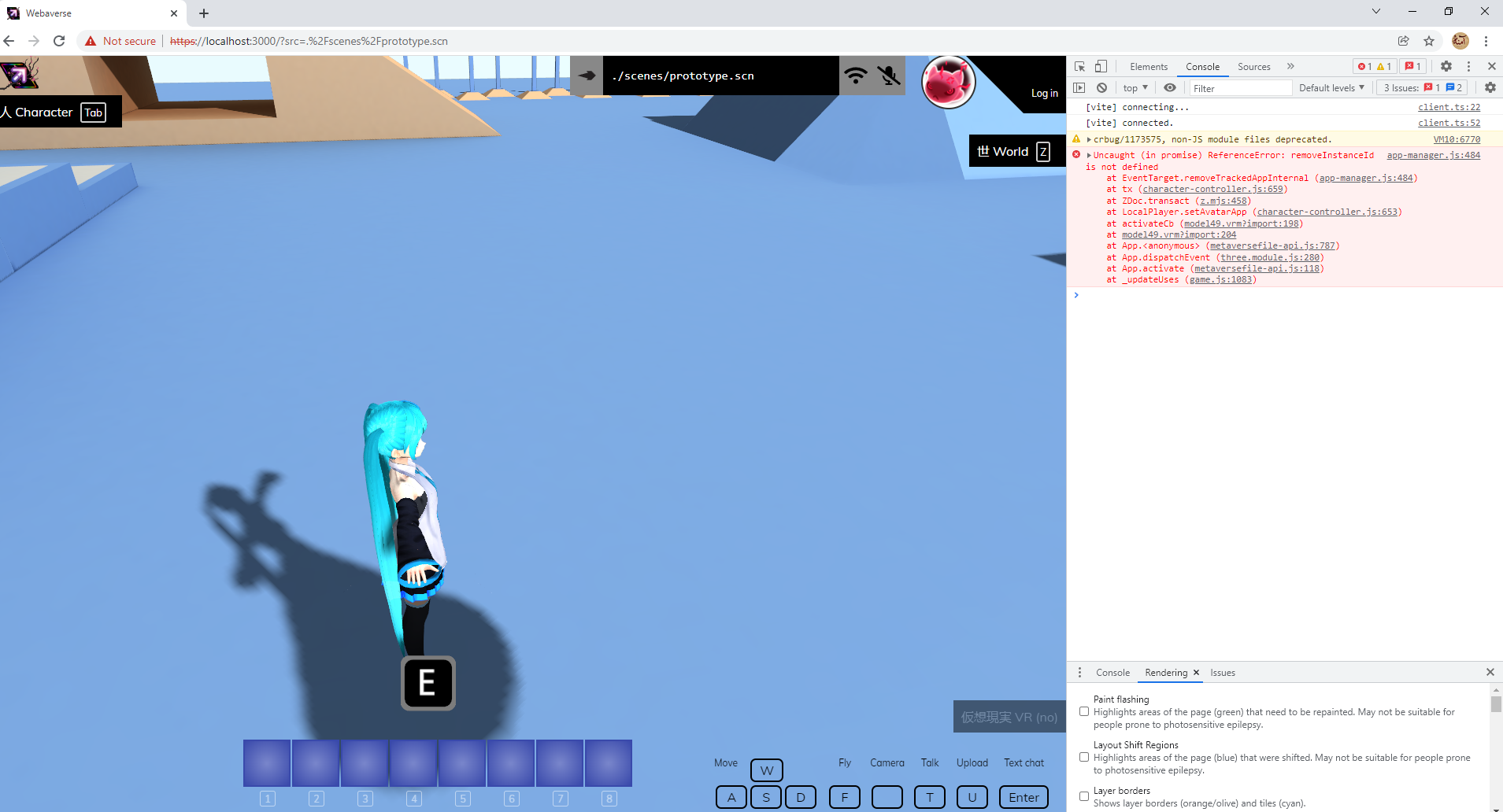 app: Inability to equip avatars · Issue #1957 · webaverse/app · GitHub