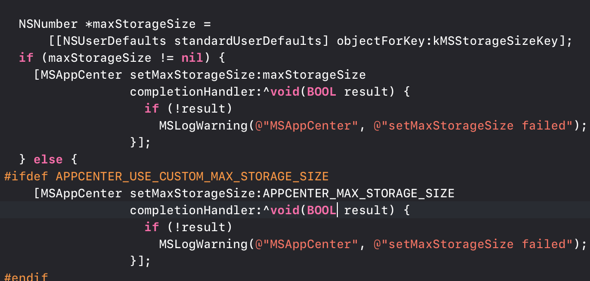 SDK 2.1.0 Analytics - Unity Xcode bool max storage size error · Issue ...