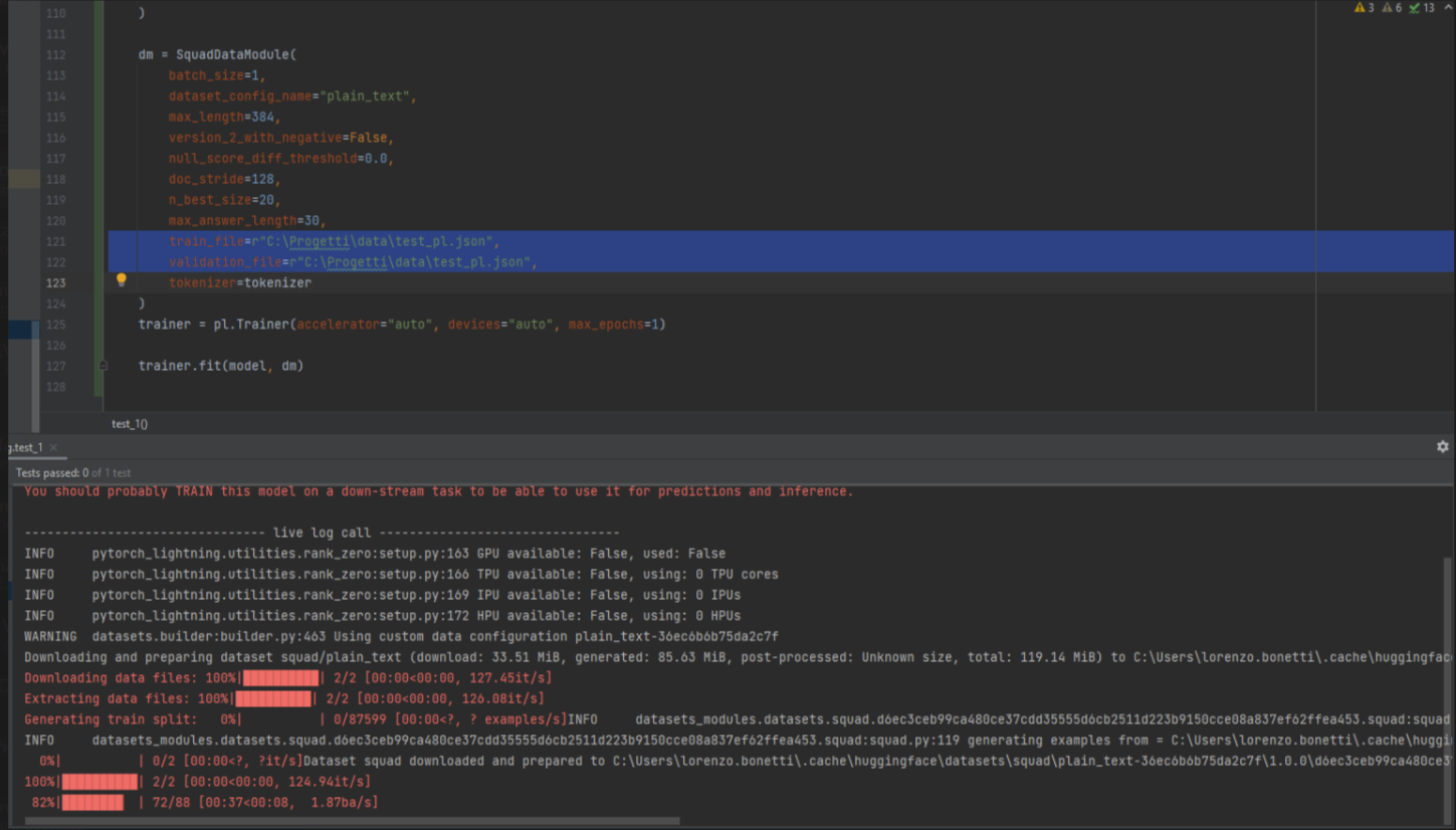 Dataset Name Default Value · Issue 17078 · Lightning Aipytorch 