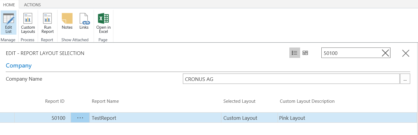 Custom Layout with Extension Report · Issue #1584 · microsoft/AL · GitHub
