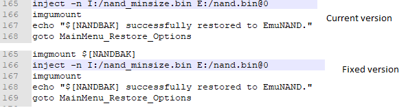 GM9Megascript cannot restore EmuNAND · Issue #420 · d0k3/GodMode9 · GitHub
