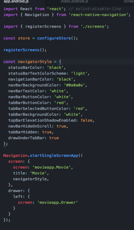On the android, when the application stratum is simply a white screen ...