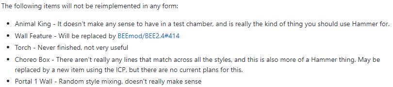 Asking some questions and suggesting some features & items. · Issue #3702 · BEEmod/BEE2-items ...