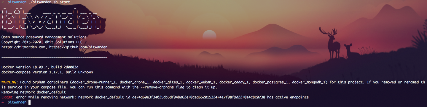 Error starting bitwarden · Issue #699 · bitwarden/server · GitHub