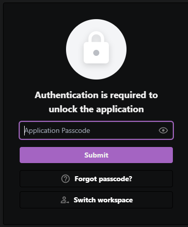 Application Passcode input field is not focused on app startup · Issue ...