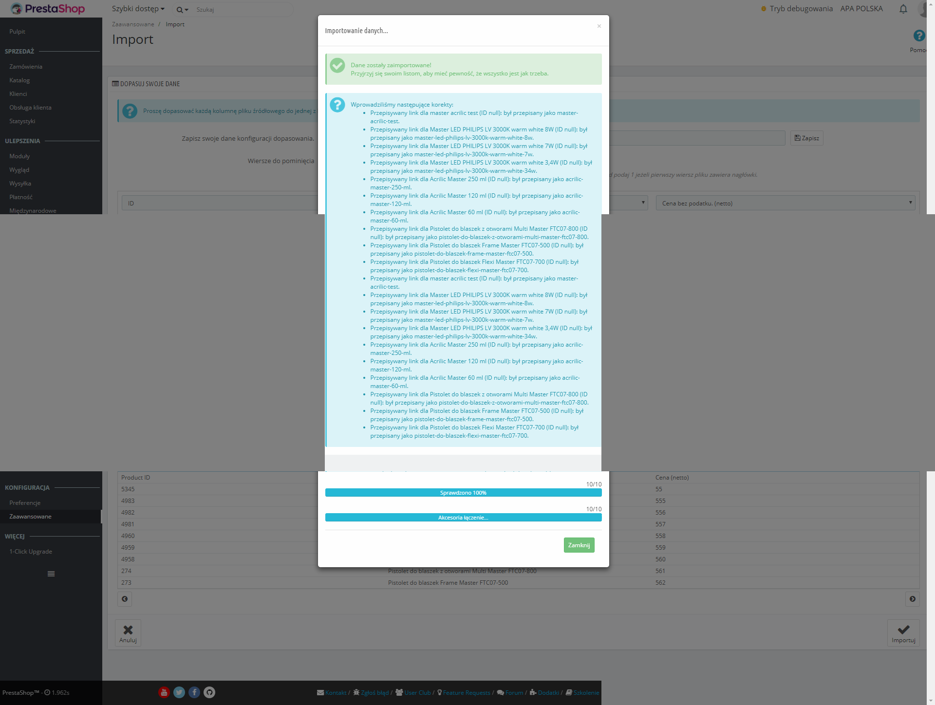 [1.7.3.3] CSV product import created new products instead overwriting existing ones · Issue ...
