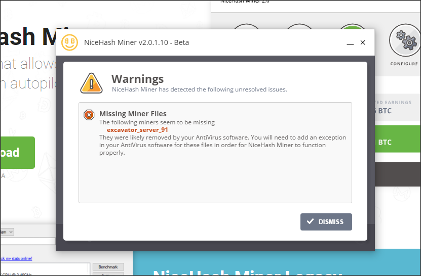 SMA ERRO V2.0.1.9 · Issue #1460 · nicehash/NiceHashMiner-Archived · GitHub
