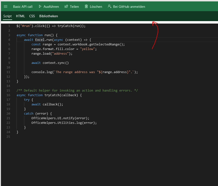 Deleted snippet is still shown in the editor after a click on the ...