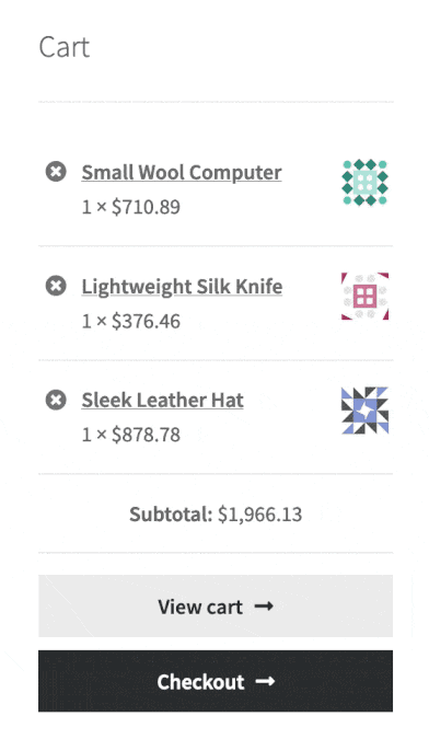Accessibility Improvements ‣ Mini-Cart Widget ‣ Item Removals · Issue #37597 · woocommerce ...
