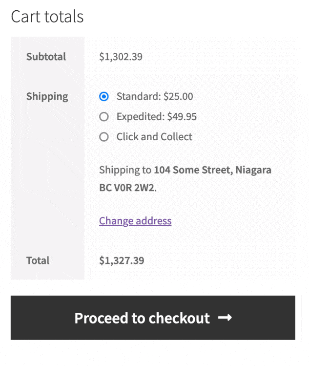 Accessibility Improvements ‣ Cart ‣ Shipping Options Focus · Issue #37606 · woocommerce ...