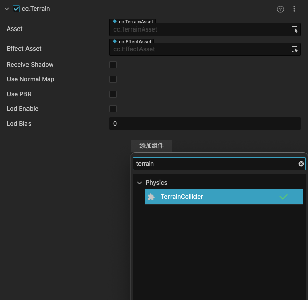 Ccterrain Component Cannot Be Found When Adding Components To The Editor · Issue 14006 · Cocos 