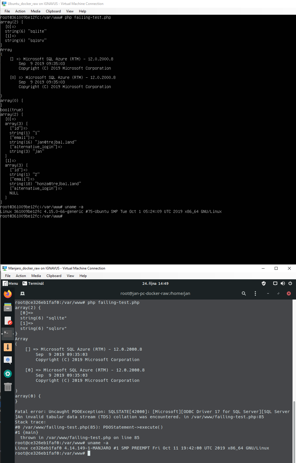 Insert With Binded Null Values Fails With Code 4012 An Invalid Tabular Data Stream Tds