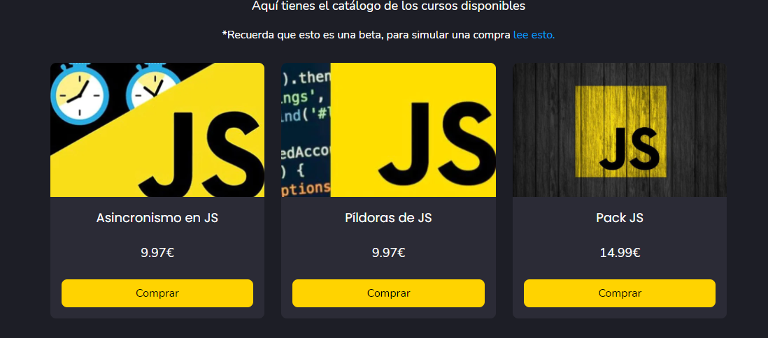 No detecta curso comprado · Issue #4 · Desarrollo-Util/learnthis-beta ...