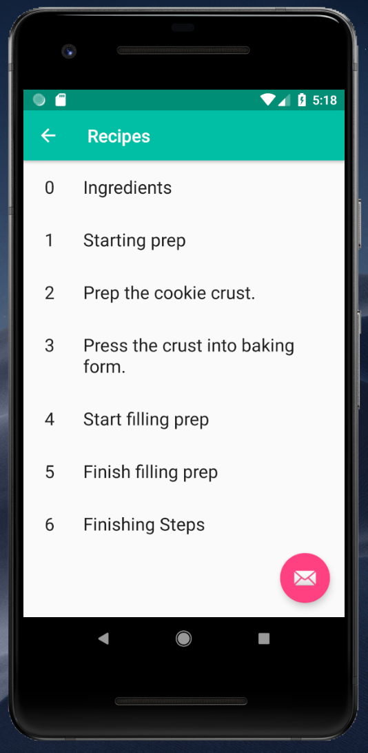 GitHub - bpbista/BakingApp: Baking App for preparing delicious recipe ...