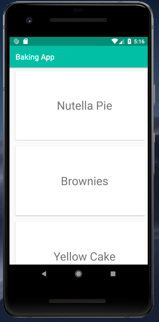 GitHub - bpbista/BakingApp: Baking App for preparing delicious recipe ...