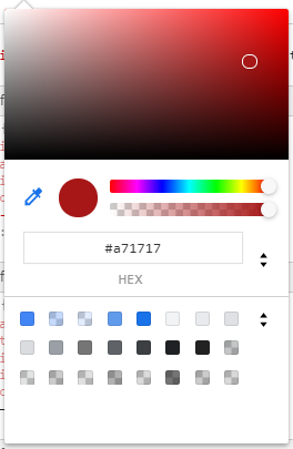 UI: Update color picker UI so it looks like an Umbraco component · Issue #6607 · umbraco/Umbraco ...