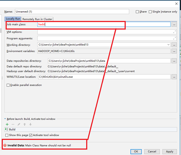 Intellij Wrong Warning In The Rundebug Configurations Window · Issue 2084 · Microsoftazure