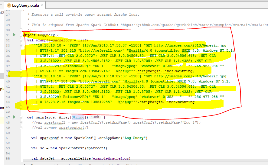[Intellij][Spark][local][console]Additional symbols appear when run spark local console(scala ...