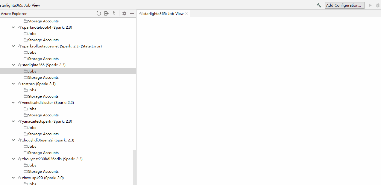 Intellij There Are Some Problems When Open Job View · Issue 3005 · Microsoftazure Tools For