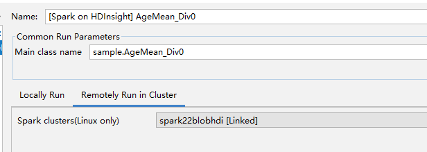 [intelliJ][Failure debug feature]Error occurs when remotely run HDInsight configuration. · Issue ...