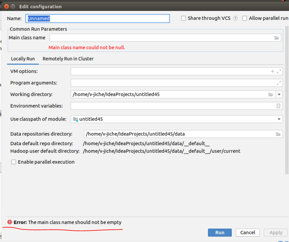 [intelliJ]Need prompt message when local run sql server configuration. · Issue #2726 · microsoft ...